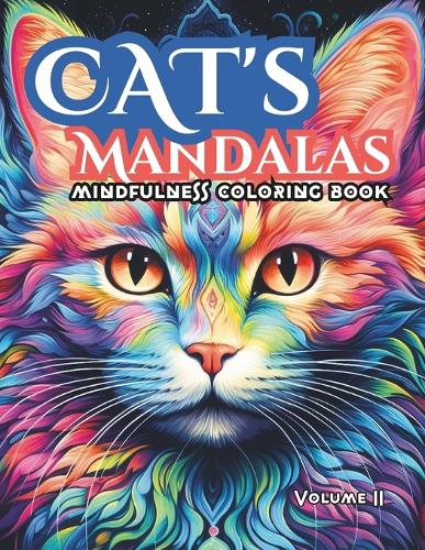 Stress Relief Cat's Mandalas, Mindful Coloring for Relaxation by Alex ...