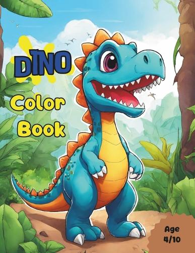 Dino Color Book by Wagner Neres | Waterstones