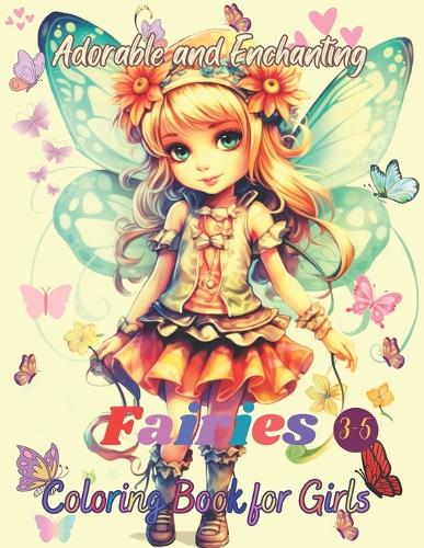 Adorable and Enchanting Fairies Coloring Book for Girls 3-5 by Denna ...