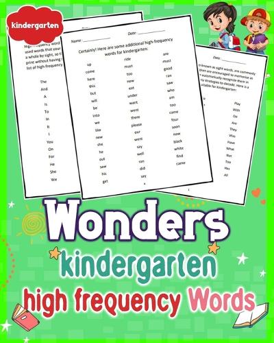 Wonders high frequency Words by Eugenie D Howe | Waterstones