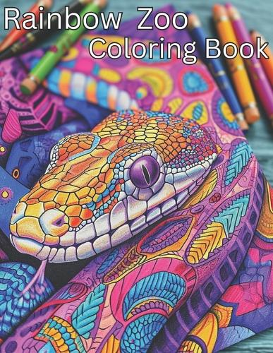 Rainbow Zoo Coloring Book by Hon Kelley | Waterstones