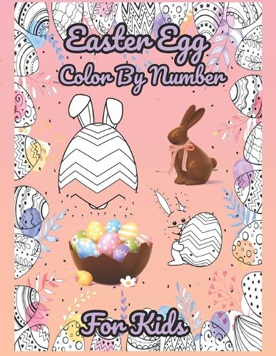 Easter Egg Color By Number For Kids by Priya Book House | Waterstones