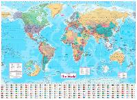 World atlases / world maps | Waterstones