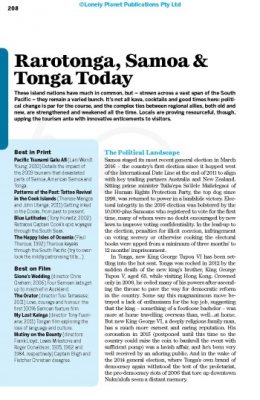 Lonely Planet Rarotonga, Samoa & Tonga by Lonely Planet, Brett Atkinson ...