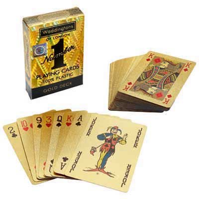 Waddingtons No. 1 Gold Playing Cards | Waterstones