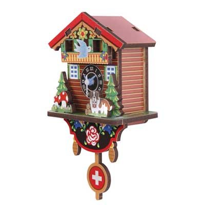 DIY Swiss House Clock | Waterstones