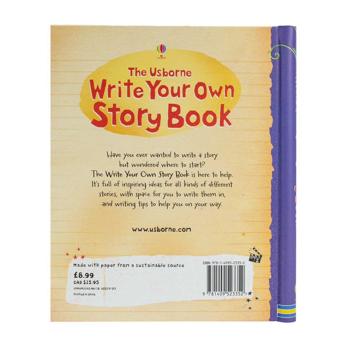 Write Your Own Story Book by Louie Stowell, Katie Lovell | Waterstones