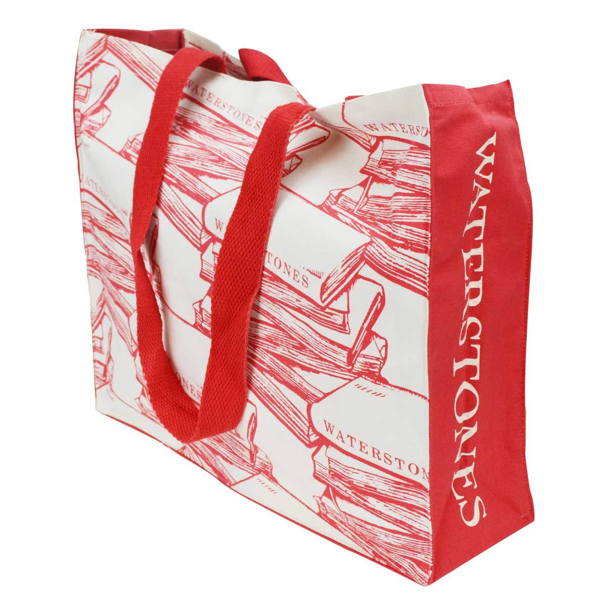 Waterstones Red Cloth Bag | Waterstones