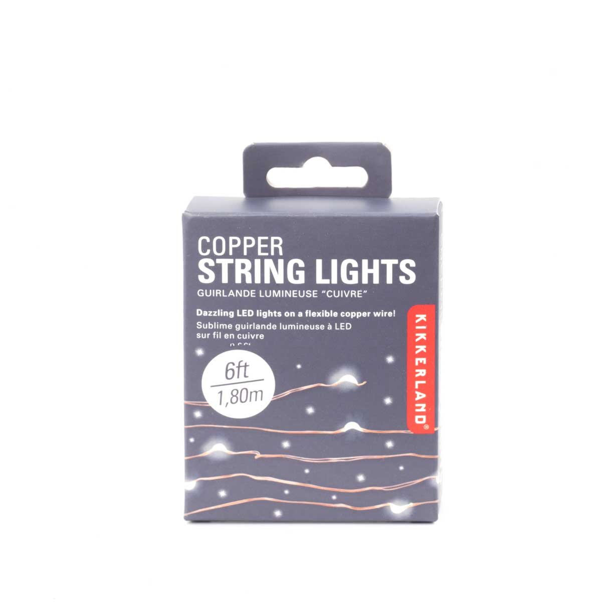 Copper string lights | Waterstones