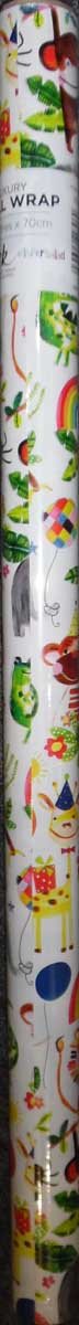 Jungle Animals 2m Roll Wrap | Waterstones