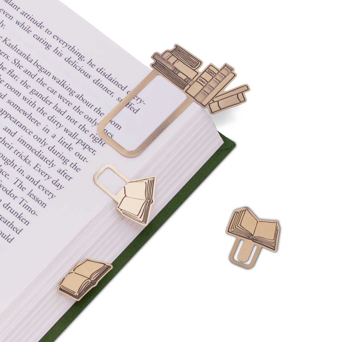Book Minders Page Markers - Tumbling Books | Waterstones