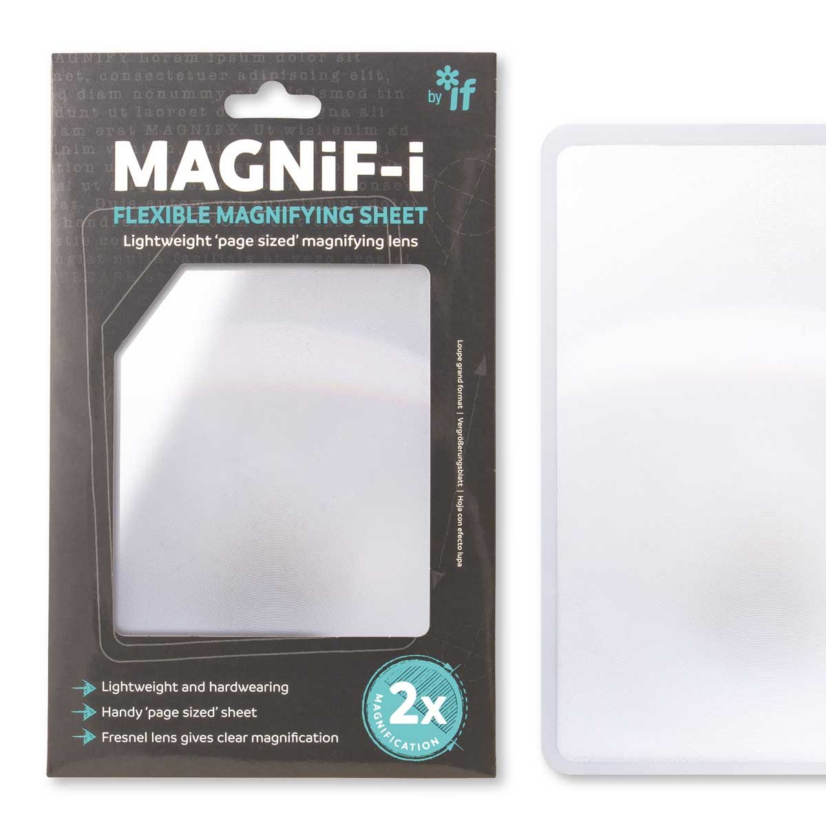 Magnif-I Flexible Magnifying Sheet | Waterstones