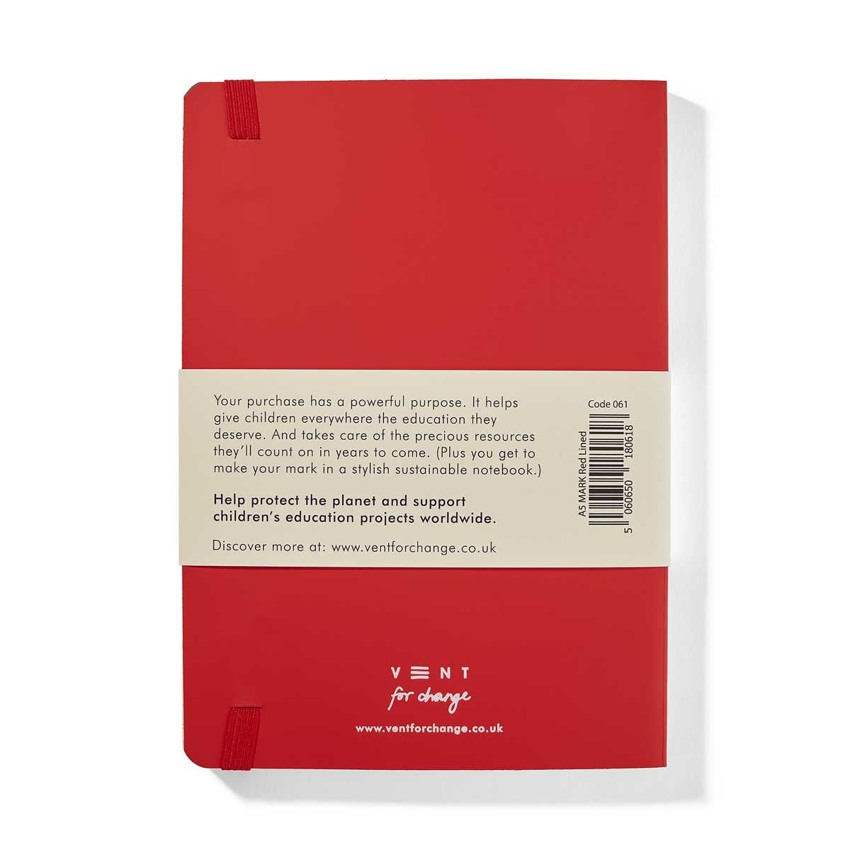 Red Make Your Mark Notebook | Waterstones