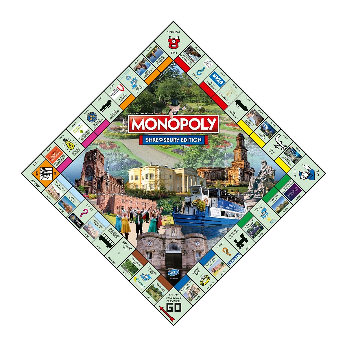Shrewsbury Monopoly Game | Waterstones