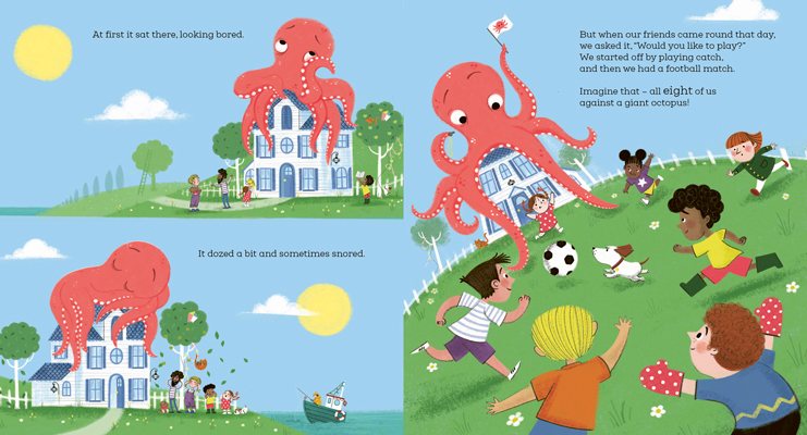 Octopus Shocktopus! by Peter Bently, Steven Lenton | Waterstones