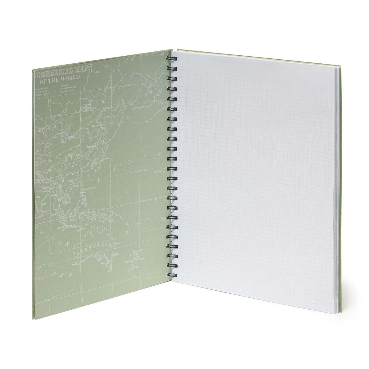 Travel A4 Trio Spiral Notebook | Waterstones