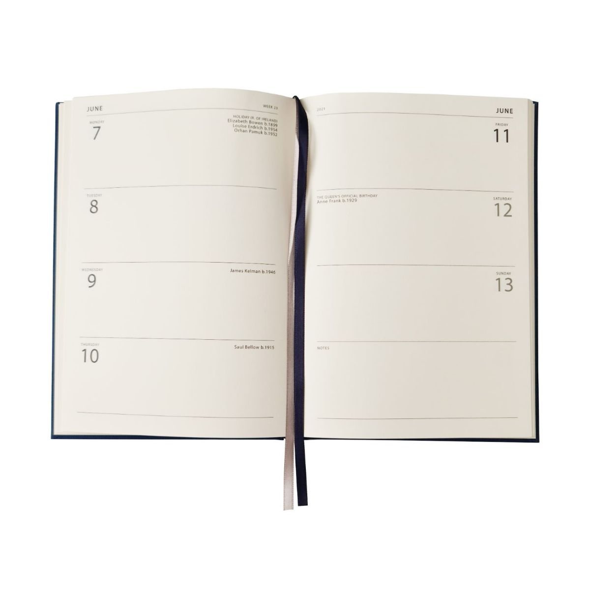 Waterstones Navy A5 Desk Diary 2021 | Waterstones