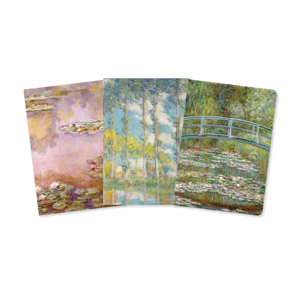 Claude Monet Set of 3 Mini Notebooks by Flame Tree Studio | Waterstones