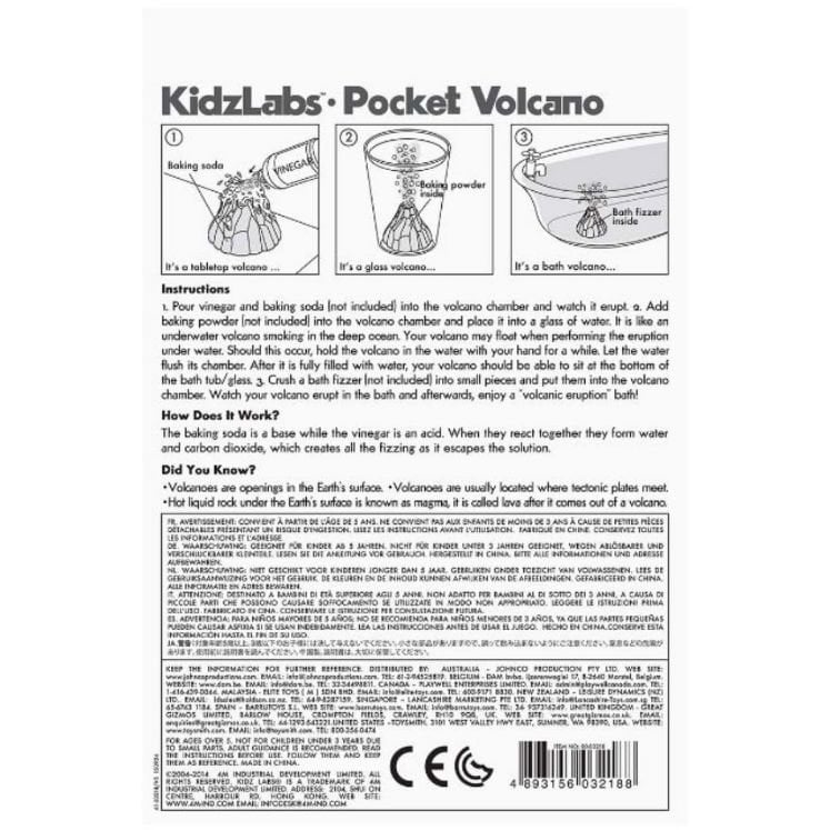 Kidz Labs - Pocket Volcano | Waterstones