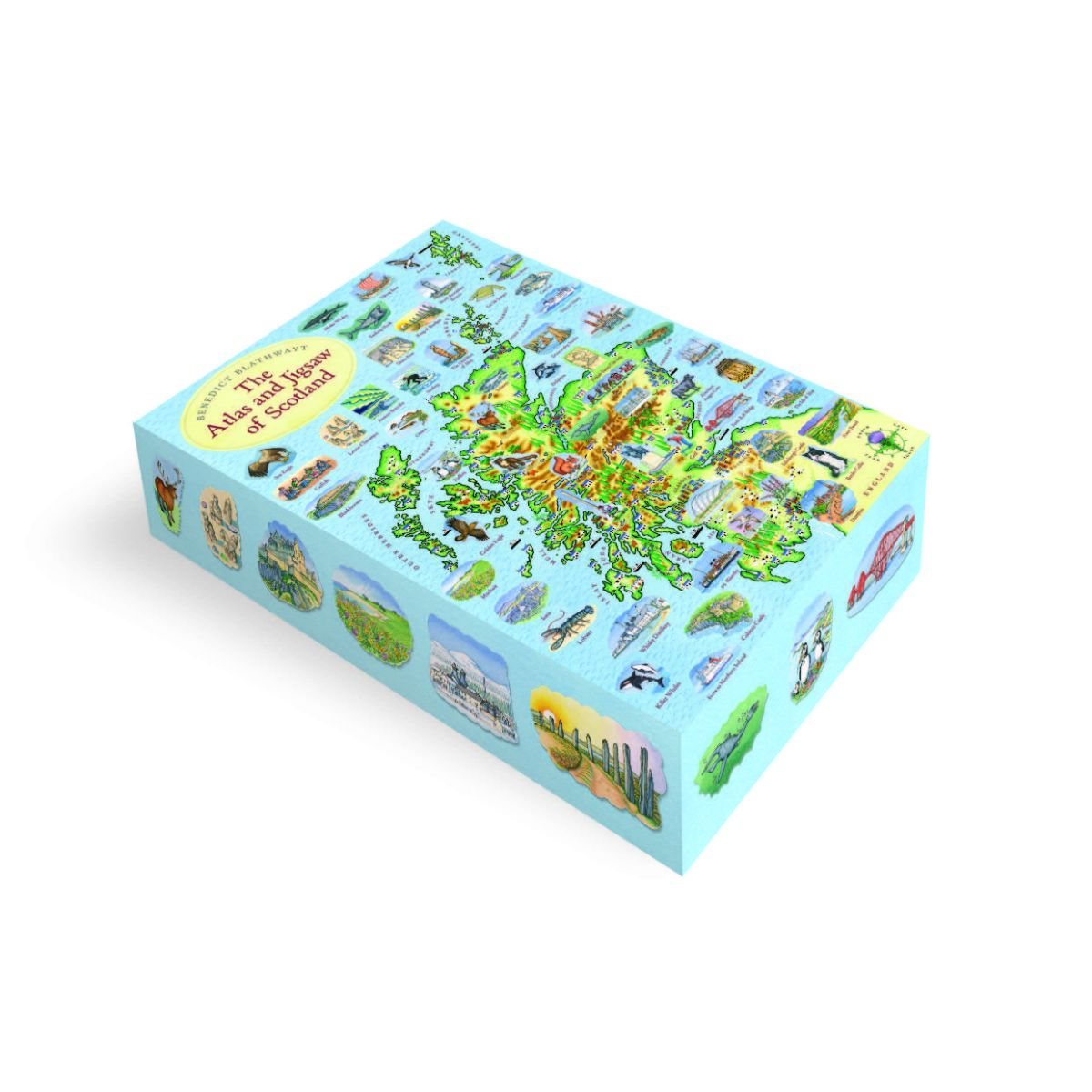 Scotland Map 300 Piece Jigsaw Puzzle | Waterstones
