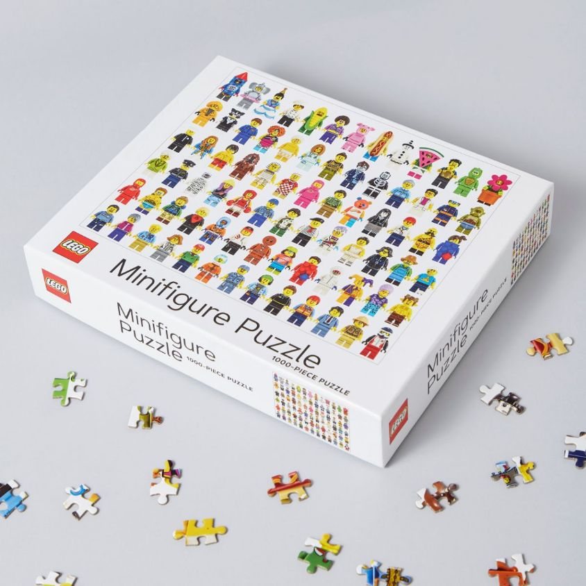 LEGO Minifigure 1000 Piece Jigsaw Puzzle | Waterstones