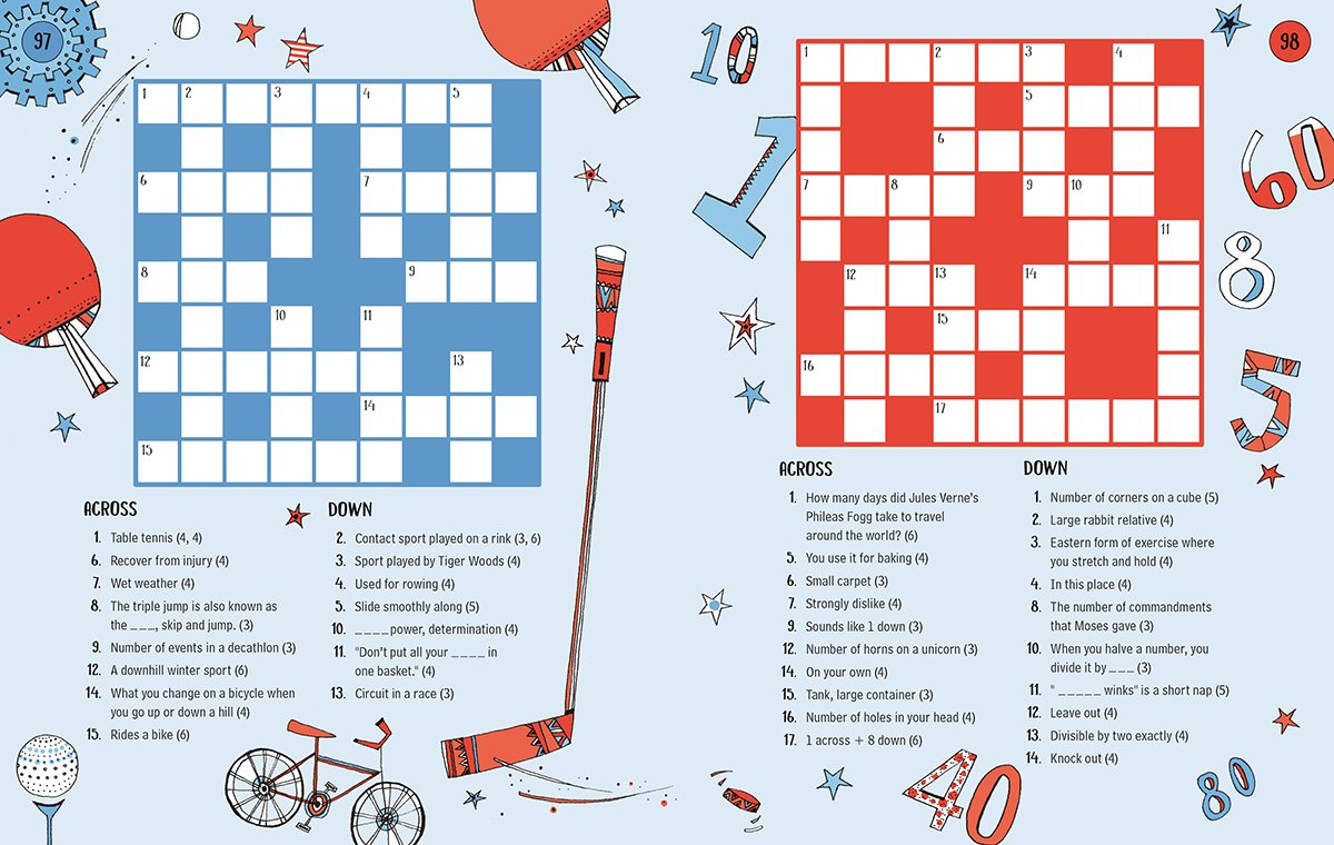 General Knowledge Crosswords by Phillip Clarke, Pope Twins | Waterstones