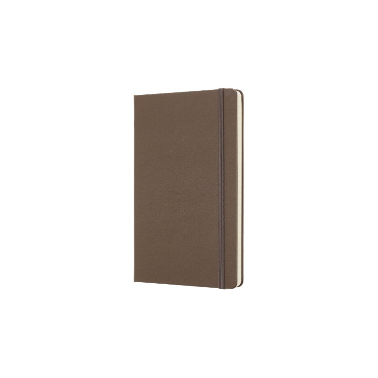 Earth Brown Ruled Hard Notebook Large | Waterstones