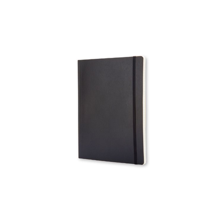 Moleskine Soft Extra Large Ruled Notebook Black by Moleskine | Waterstones
