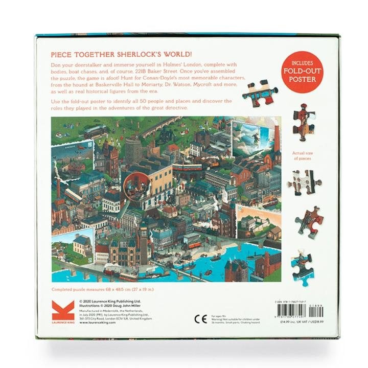 The World of Sherlock Holmes 1000 Piece Jigsaw Puzzle | Waterstones