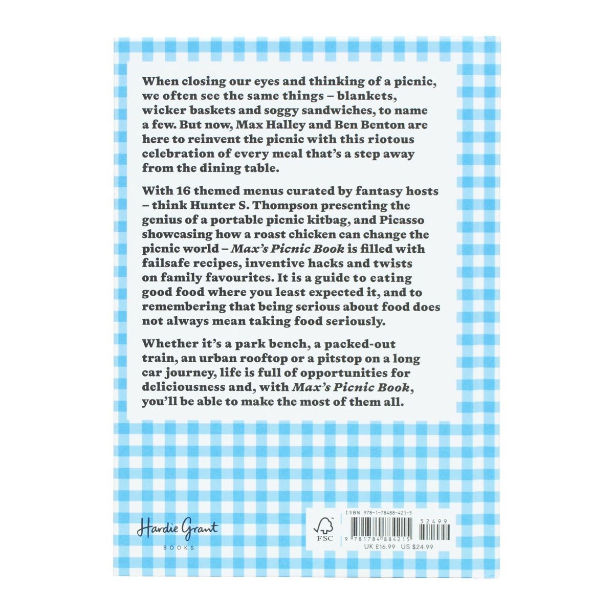 Max’s Picnic Book by Max Halley, Benjamin Benton | Waterstones