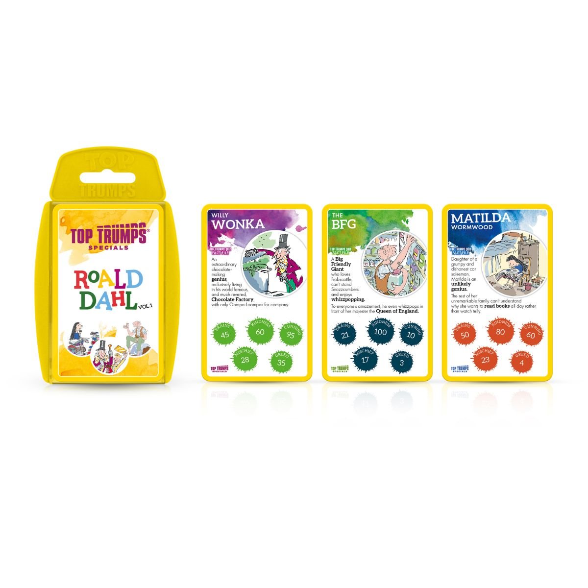 ROALD DAHL TOP TRUMPS 2021 | Waterstones