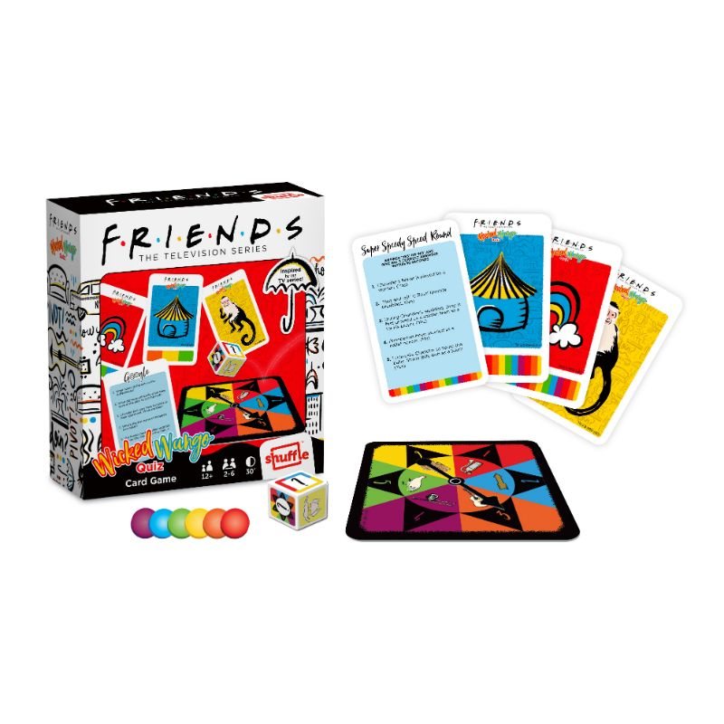 Friends Wicked Wango Quiz Card Game | Waterstones