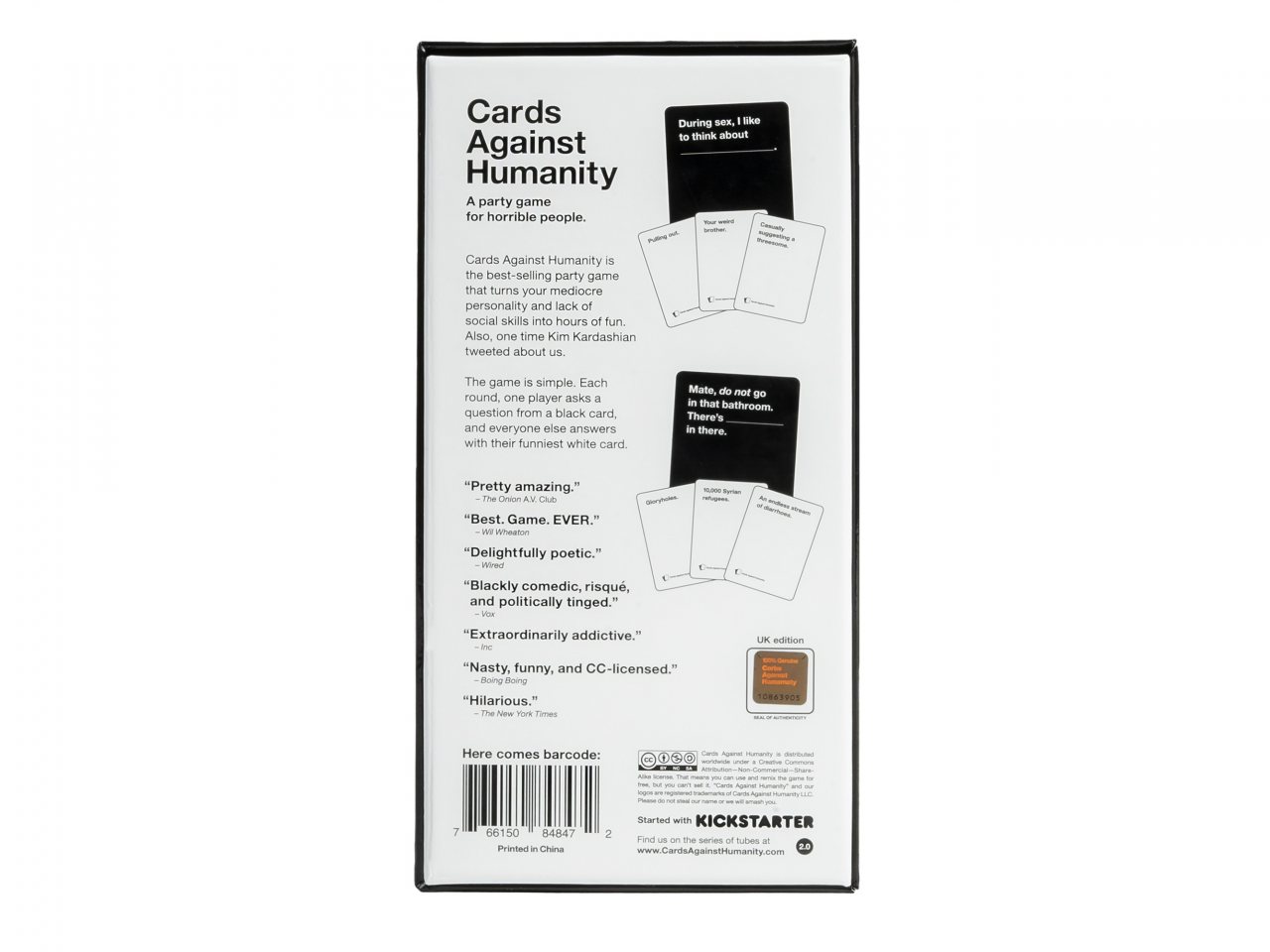 Cards Against Humanity | Waterstones