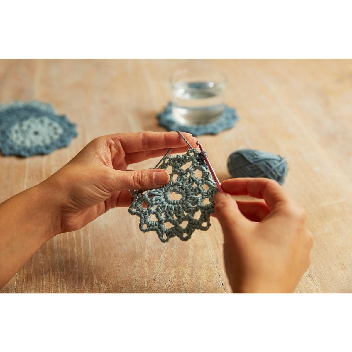 Crochet Coasters Kit | Waterstones
