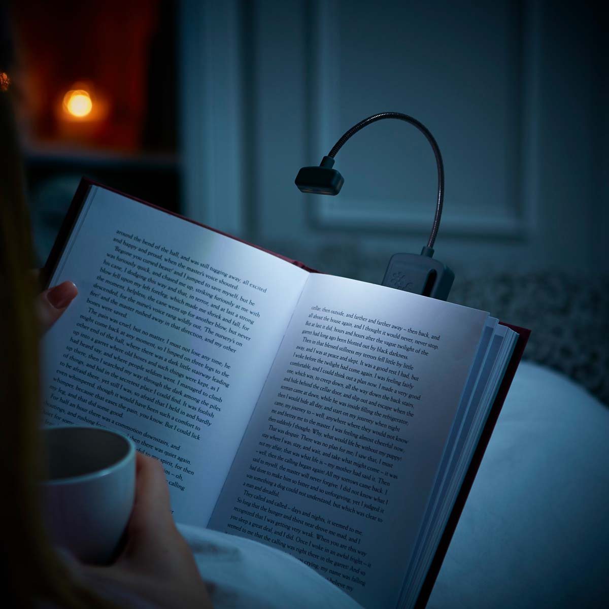 The Really Flexible Book Light - Grey | Waterstones