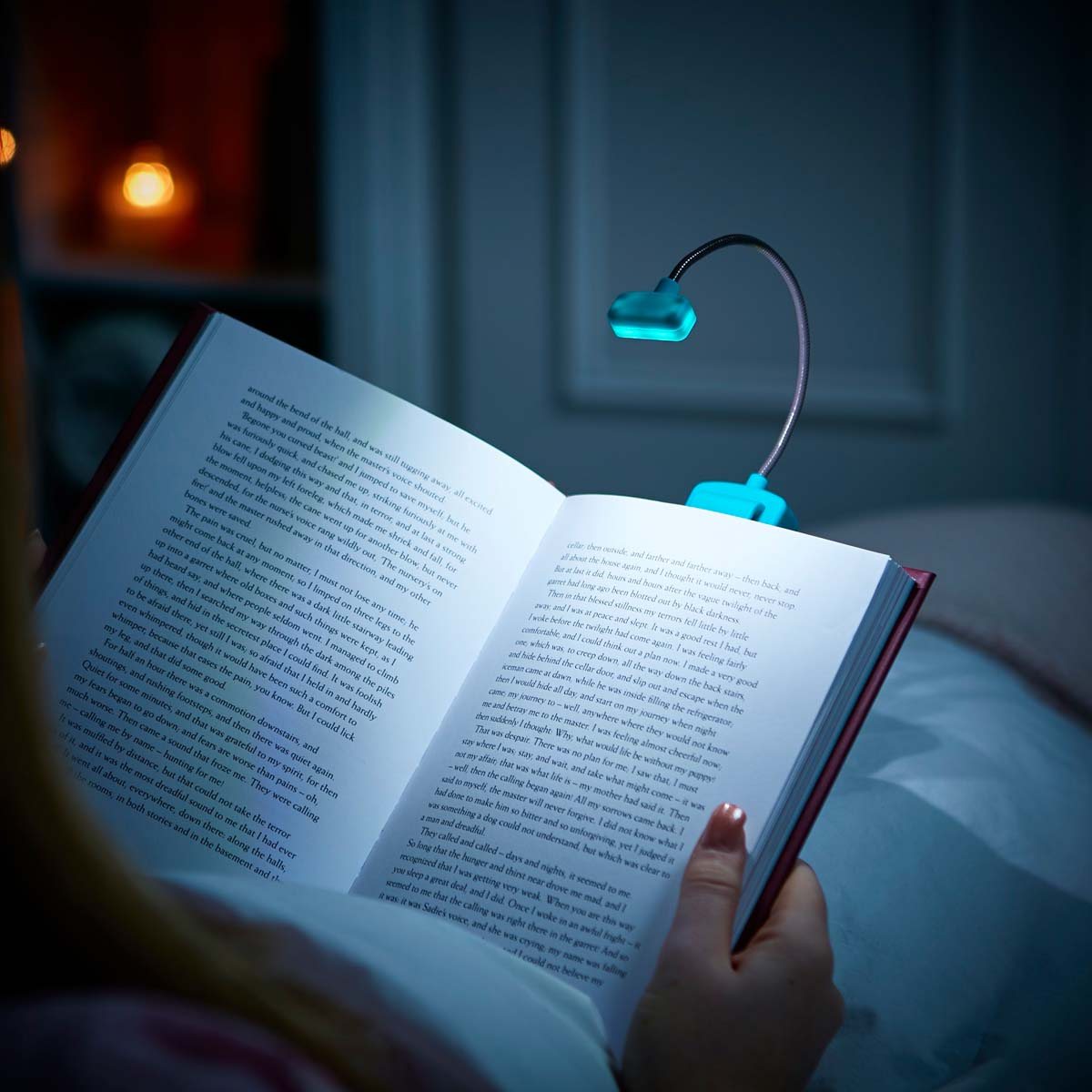 The Really Flexible Book Light - Turquoise | Waterstones