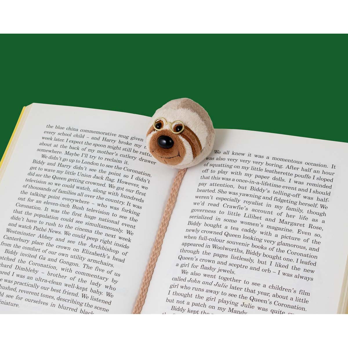 Book-Tails Bookmark - Sloth | Waterstones