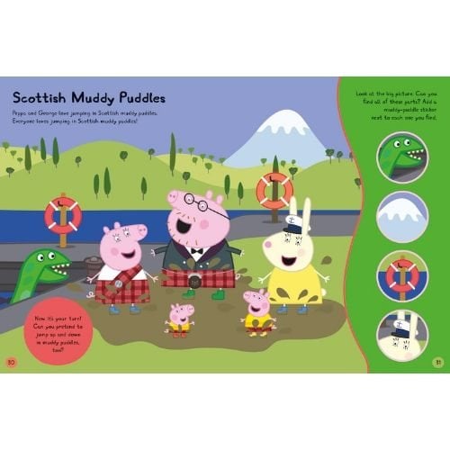 Peppa Goes To Scotland Sticker Activity Book by Peppa Pig | Waterstones