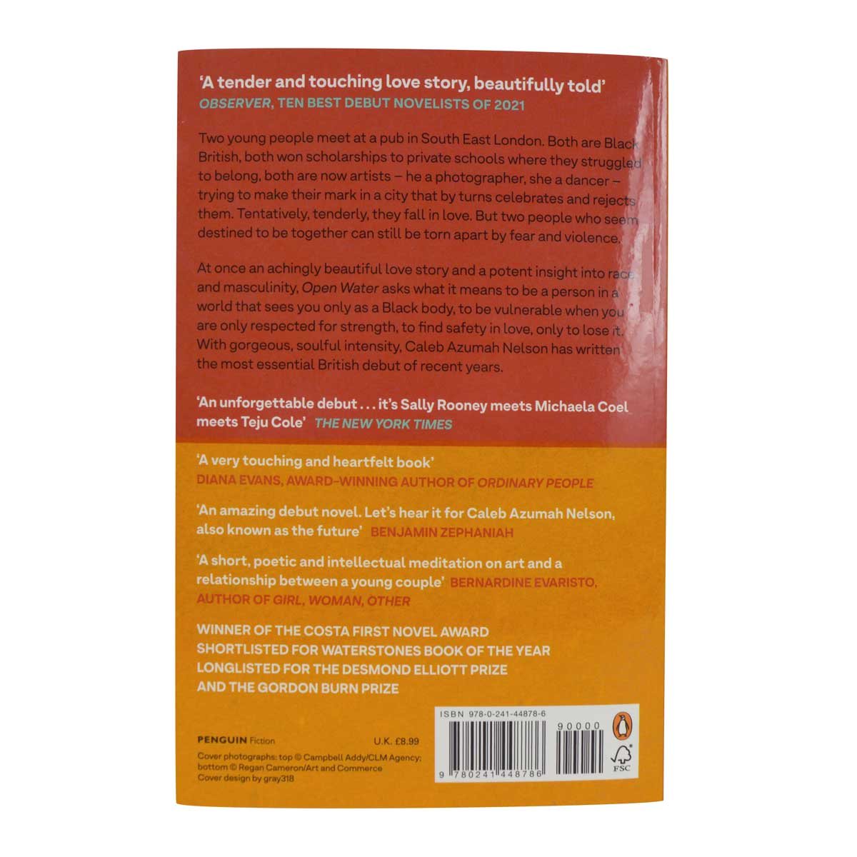 Open Water by Caleb Azumah Nelson | Waterstones