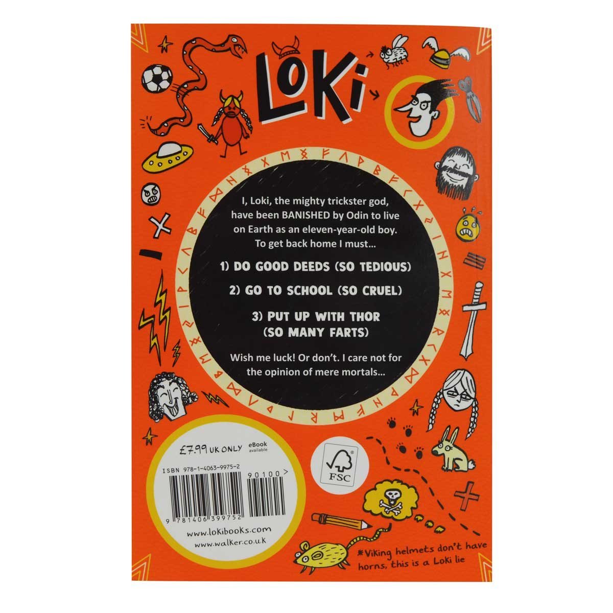 Loki: A Bad God's Guide to Being Good by Louie Stowell | Waterstones