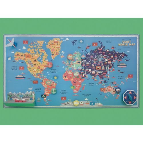 Create Your Own Giant World Map | Waterstones