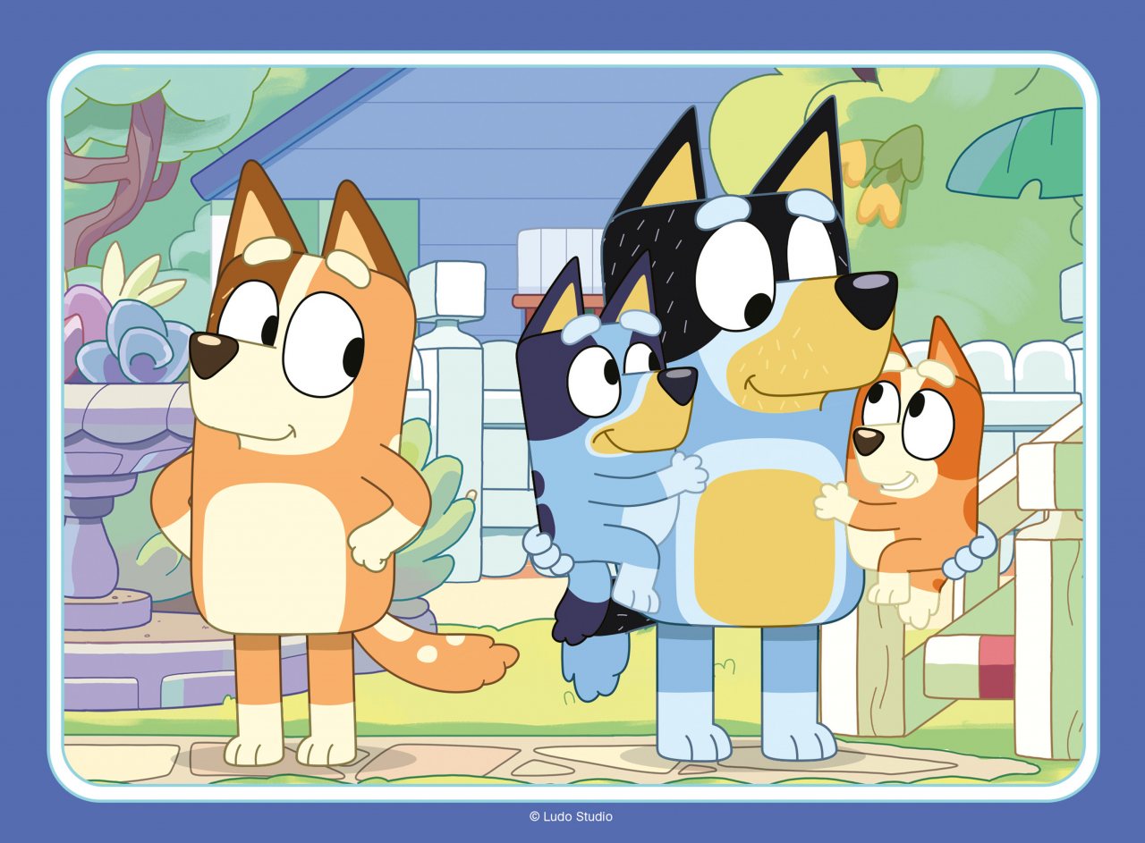 Bluey 4 In A Box Puzzle | Waterstones