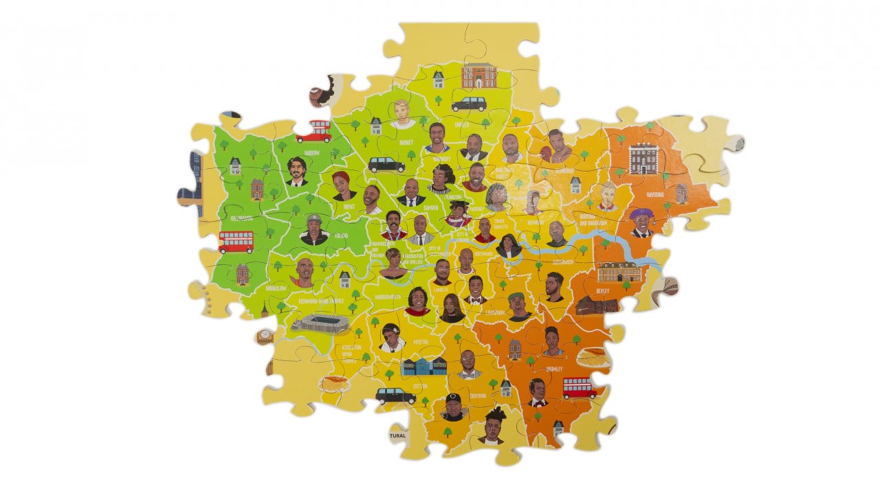 London Map Puzzle | Waterstones