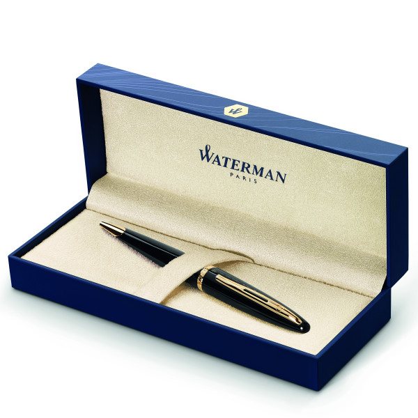 Waterman Carene Black Gt Ballpoint Pen | Waterstones
