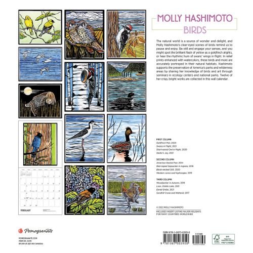 2023 Molly Hashimoto Wall Calendar | Waterstones