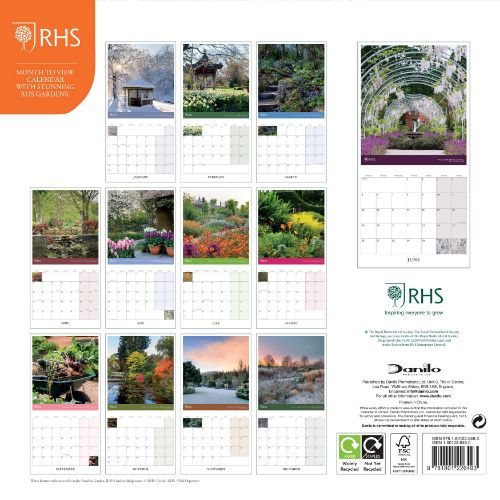 2023 Rhs Gardens Wall Calendar Env | Waterstones