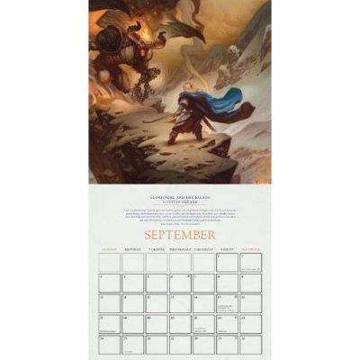 2023 Tolkien Wall Calendar by J. R. R. Tolkien, Ted Nasmith | Waterstones