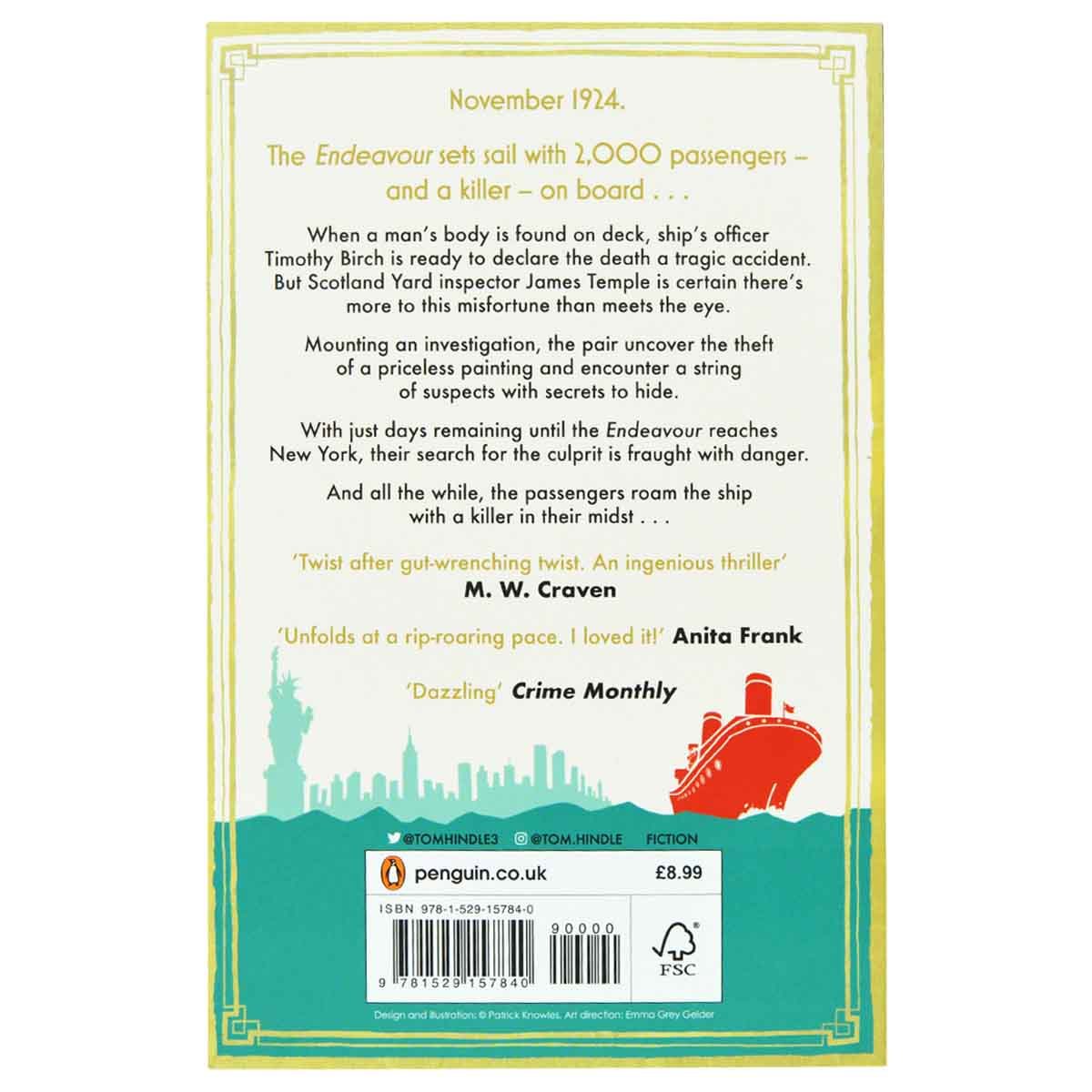 A Fatal Crossing by Tom Hindle | Waterstones