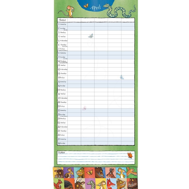 2023 Gruffalo Family Wall Calendar | Waterstones