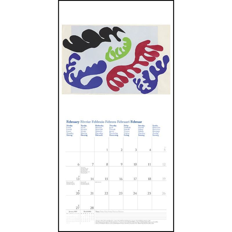 2023 Matisse Wall Calendar | Waterstones